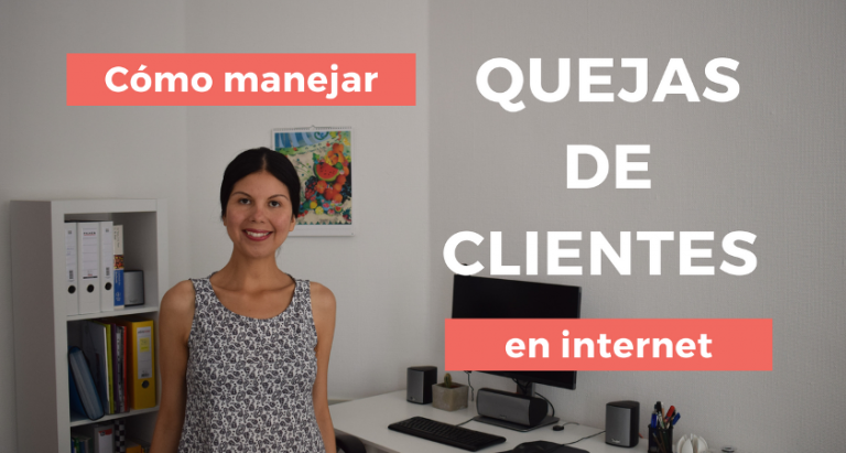 Cómo manejar las quejas de los clientes en internet